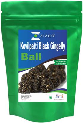 ZIZER Kovilpatty Black Gingelly Ball Pouch Price in India - Buy ZIZER ...