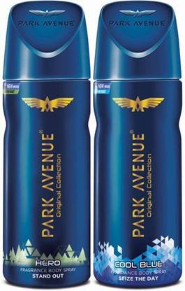 PARK AVENUE Cool Blue Hero Deodorant Spray - For Men - Price in India ...