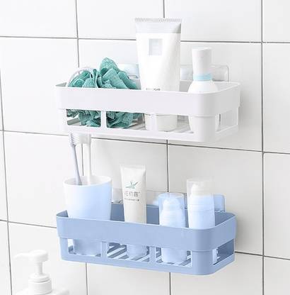 Satpurush Multipurpose Plastic Bathroom Kitchen Office Organizer Rack ...