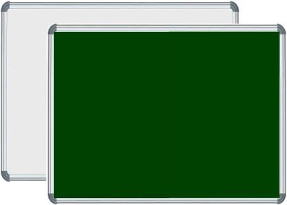 Action World FRONT GREEN AND BACK WHITE BOARD 2X1.5 FEET NOTICE BOARD ...