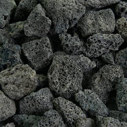 Petzlifeworld Natural Volcanic Lava Rocks Sand Planted Substrate (Black ...