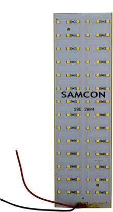 Samcon 12 VOLT 2884 SMD LED PCB Rigid Hard Strip Bulbs 1m (White ...