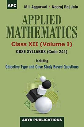 Applied Mathematics Class-XII: Buy Applied Mathematics Class-XII by ...