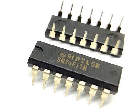 Ihc 74F11N / 7411 TRIPLE AND LOGIC GATE 3 IN 1 OUT PDIP-14 IC (PACK OF ...