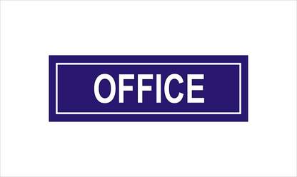 URBAN CUBES Office Room Sign Emergency Sign Price in India - Buy URBAN ...