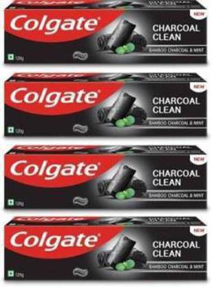 Colgate Charcoal Clean Toothpaste, Bamboo Charcoal and Mint (Black Gel ...