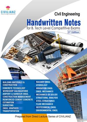 Civil Engineering Handwritten Notes - Civilianz Handwritten book: Buy ...