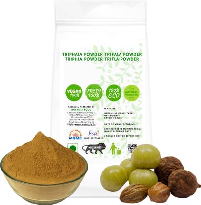 Nutrixia food TRIPHALA POWDER TRIFALA POWDER TRIPHLA POWDER TRIFLA ...
