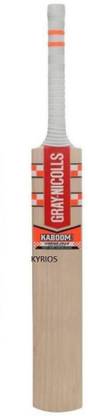 Kyrios Gray Nicolls Kaboom David Warner English Willow Cricket Leather ...
