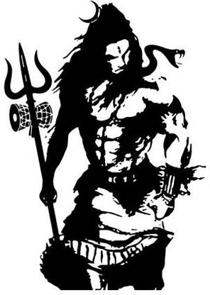 wallpics Mahadev | Mahakal | Bholenath | Lord Shiva Self Adhesive ...