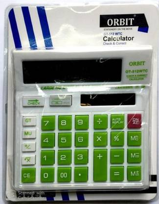 Flipkart.com | Dcmr ORBIT OT - 512WTC Basic Calculator (12 Digit) OT ...