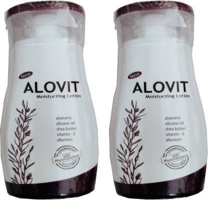 Alovit Aloevera Moisturzing Lotion for Daily Care 100ml * Set of 2 ...