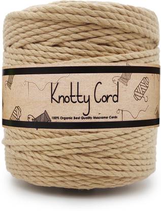 KnottyCord Light Brown Thread Price in India - Buy KnottyCord Light ...