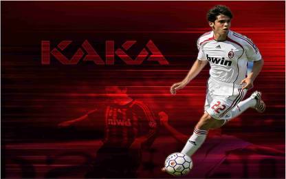 Kaka Footballer Wall Poster For Room With Gloss Lamination M8 Paper ...