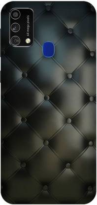 SAVETREE Back Cover for Samsung F41, Black Leather Theam, Back cover ...