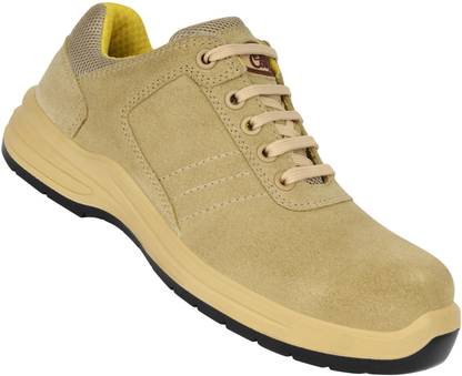 Allen Cooper Fiber Toe Suede Safety Shoe Price in India - Buy Allen ...