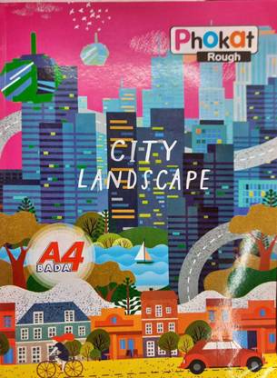 Phokat register A4 Note Book Single Rule 500 Pages Price in India - Buy ...