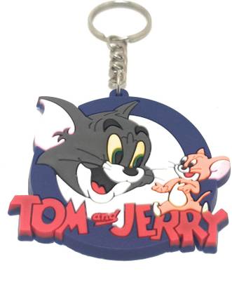 Key Era Tom Jerry TJ4 Single Side Rubber Keyring Key Chain Price in ...