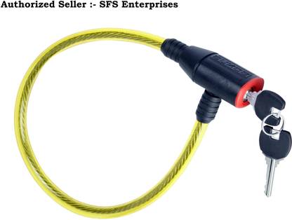 Bonus Key Operated Cable Cycle Lock 333 Cycle Lock Price in India - Buy ...