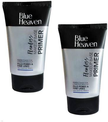 BLUE HEAVEN Flawless Makeup Base Primer Each 30g Primer - 60 g - Price ...