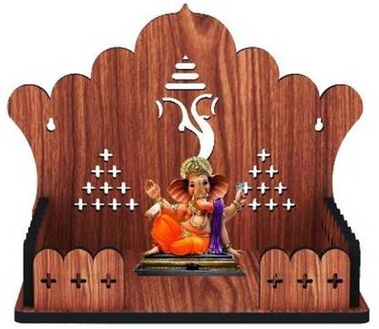 Mandiram Engineered Wood Home Temple Price in India - Buy Mandiram ...