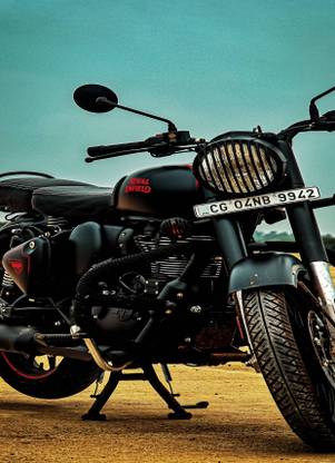 A3 SIZE WALL DECOR POSTER FOR BIKE, BULLET, RIDE, RIDER, ROYAL ENFIELD ...