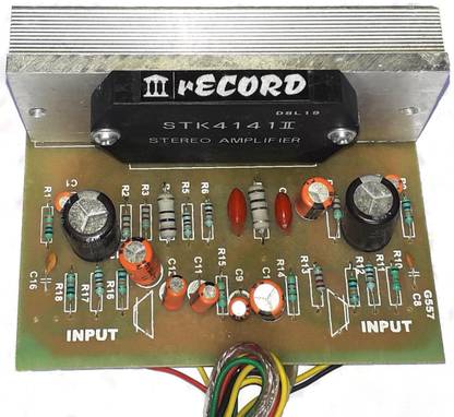 rECORD STK4141 Amplifier Kit, Power Amplifier Board Sound Recorder and ...