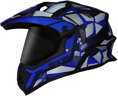 Steelbird Off Road Bang KTN ISI Certified Motocross Full Face Helmet ...