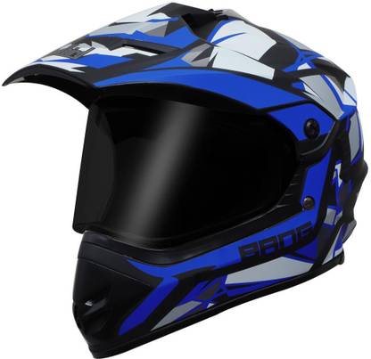 Steelbird Off Road Bang KTN Motocross Full Face Helmet Motorbike Helmet ...