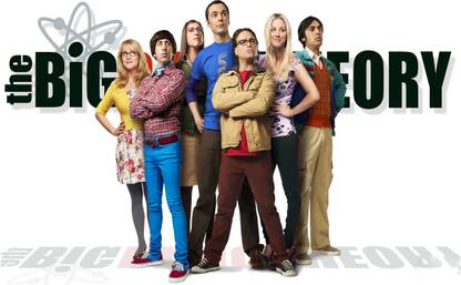 The Big Bang Theory Flex Poster for Room B21 Paper Print - Movies ...