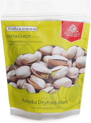 ASHOKA Dry Fruits Roasted & Salted Pistachios,Silver Pistachios Price ...