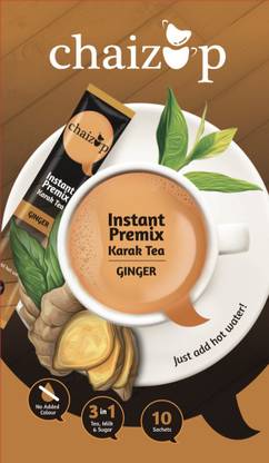 chaizup Premix Instant Tea Ginger Instant Tea Pouch Price in India ...