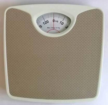 Ajlesh Analog Weight Machine Capacity 130 Kg Mechanical Analog Weighing ...
