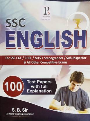 SSC English: Buy SSC English by S.B. Sir (12 Years' Teaching Experience ...