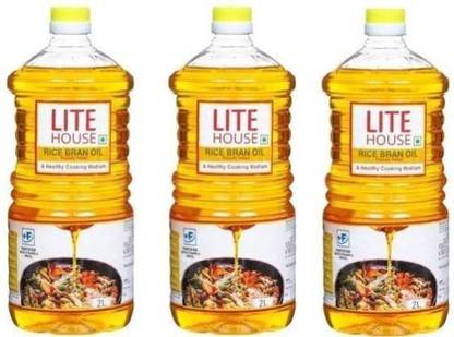 Lite House Rice Bran Oil - Pack of 3 Rice Bran Oil Plastic Bottle Price ...