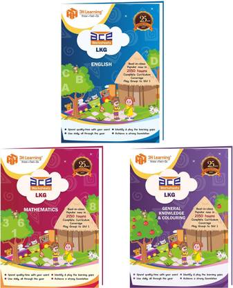 3H Learning ACE LKG 272 Pages All-In-One Early Learning Activity ...
