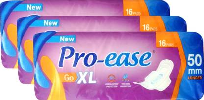 Pro-ease Go XL Sanitary Pad | Buy Women Hygiene products online in ...