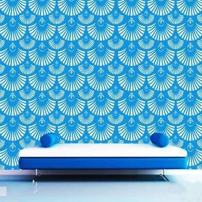 Aaradhya Collection Reusable DIY Designer Designer Wall Stencil ...