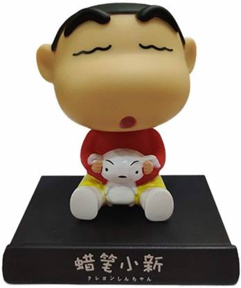 GCT Shin Chan Bobble Head with Mobile Holder (SH-1) Cartoon Action Figure Toys Collectible ...