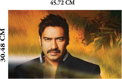 Indian Film Actor Ajay Devgan Poster|Singham Movie Poster|Wall ...