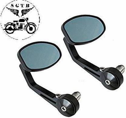 AUTOFIT Handle Grip End Oval Side Mirror/Handle Bar Edge OVAL Side ...