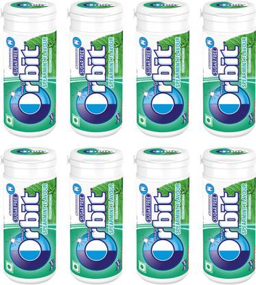 Orbit Sugar Free Spearmint Chewing Gum Price in India - Buy Orbit Sugar ...