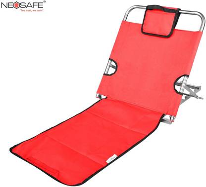 NEOSAFE Stainless steel Adjustable Hospital Back Rest for Bed or Back ...
