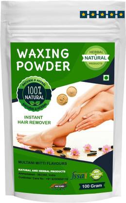 NATURAL AND HERBAL PRODUCTS Wax Powder (Hair Removal Powder) For ...