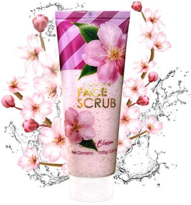 MINISO Skincare Face Scrub(Cherry Blossom) Face Wash - Price in India ...