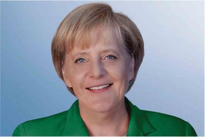 Famous Personality Angela Merkel Sticker Poster|Decorative Wall Poster ...