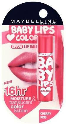 MAYBELLINE NEW YORK baby lips color spf 20 lip balm 16 hr moisture ...