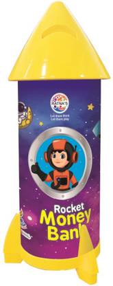 RATNA'S Rocket money Space for kids.A perfect piggy for kids Coin Bank ...