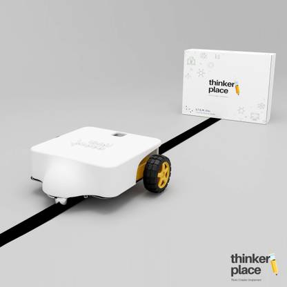 ThinkerPlace Smart Line Follower Robot STEM Based DIY Educational Electronic Hobby Kit Price in ...