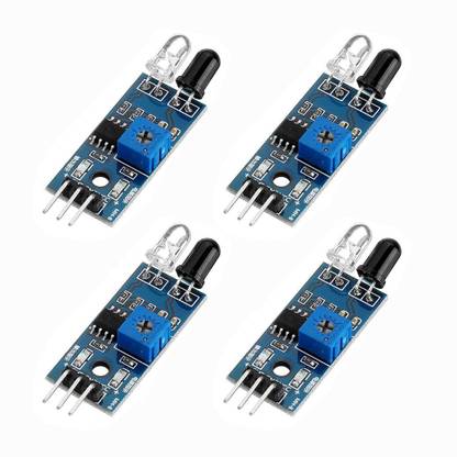 geeta enterprises (Pack of 4) IR Proximity Sensor for line follower and ...